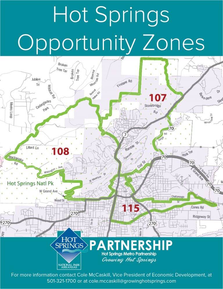 Opportunity Zones - Greater Hot Springs Chamber of Commerce